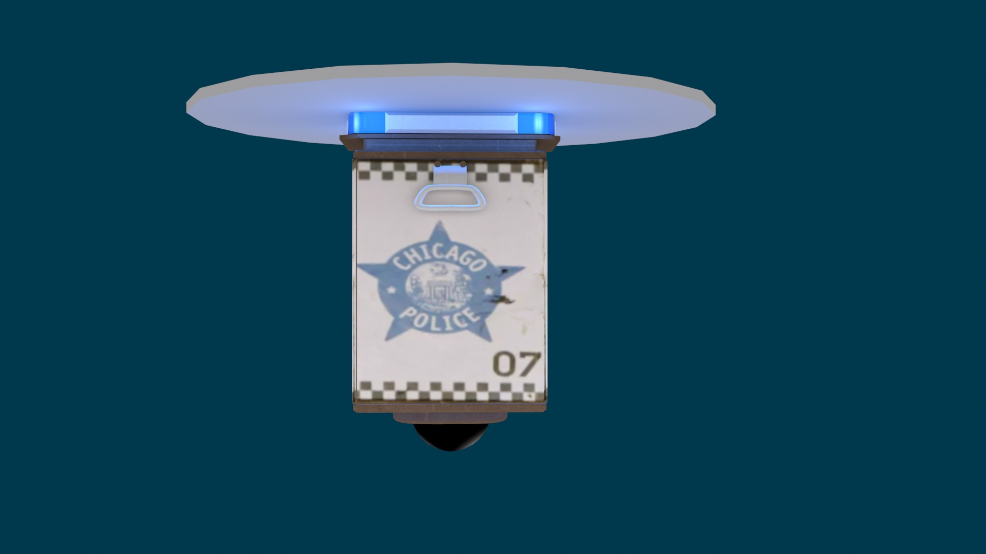 3D Model Chicago Police Observation Device POD - TurboSquid 1777296