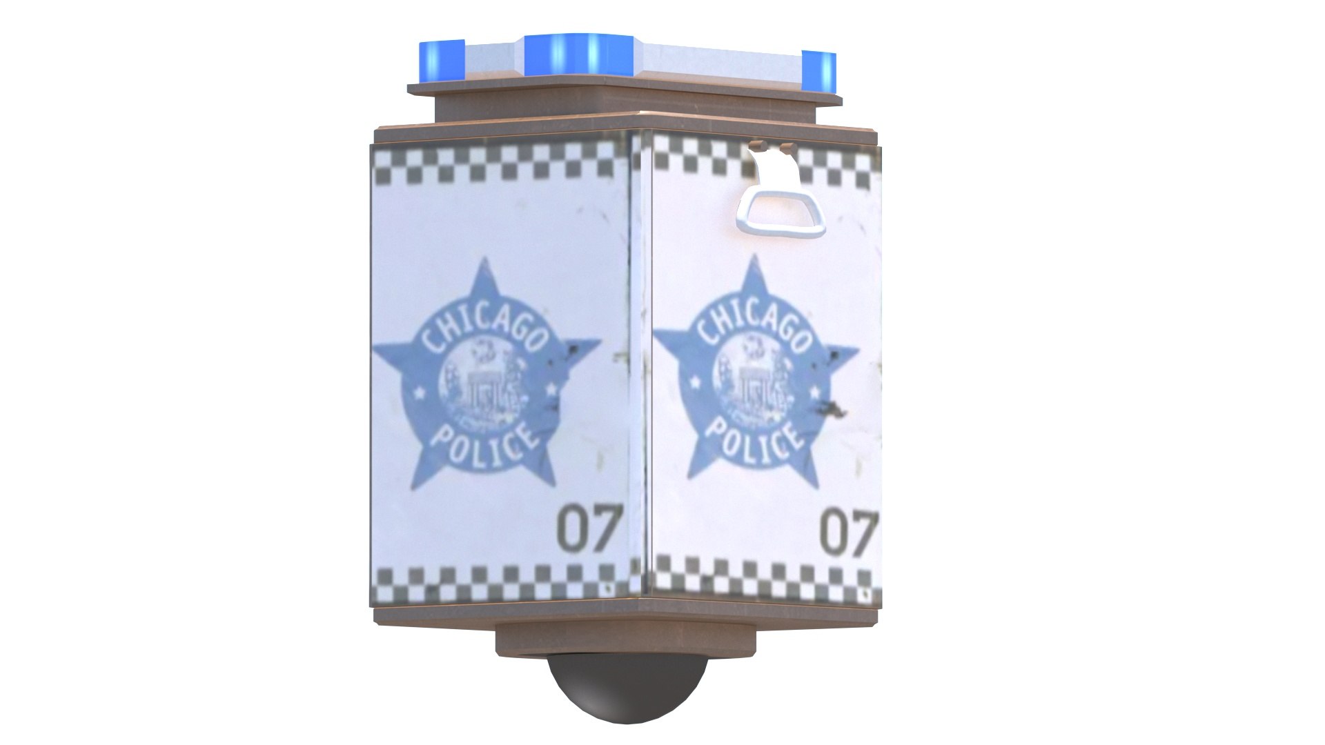 3D Model Chicago Police Observation Device POD - TurboSquid 1777296