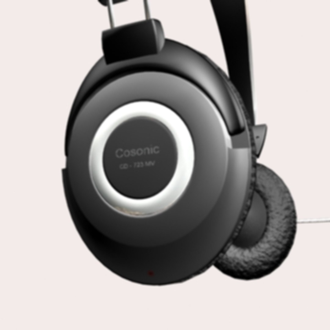 3d Model Cosonic Headphone