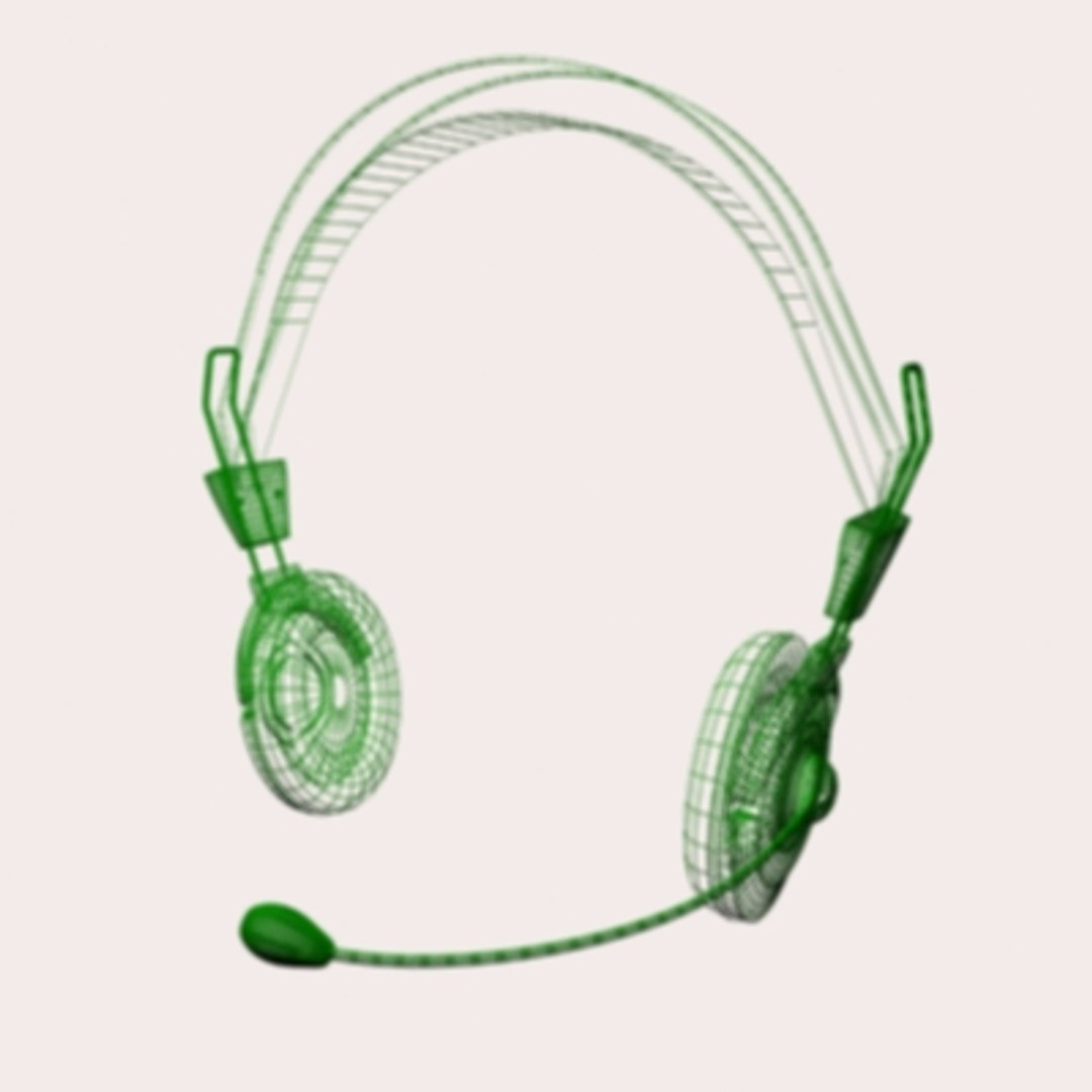 3d Model Cosonic Headphone