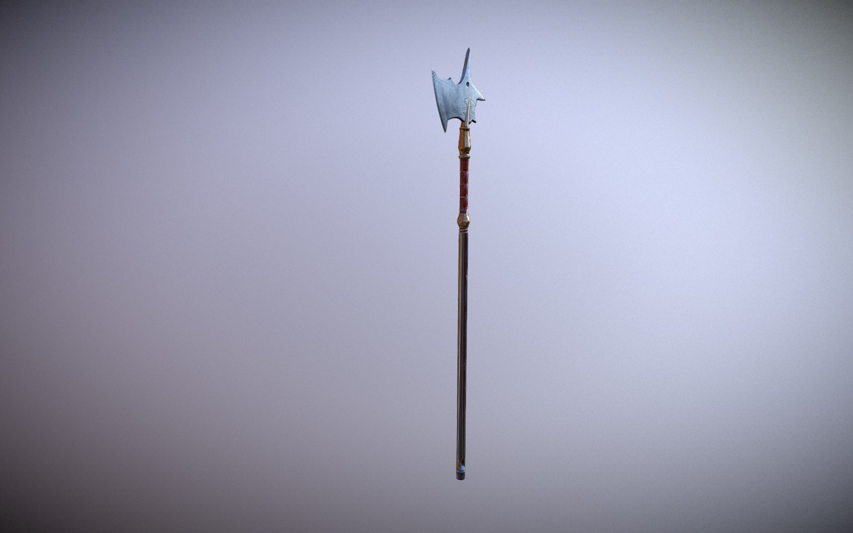 Medieval Halberd Model - TurboSquid 1256485