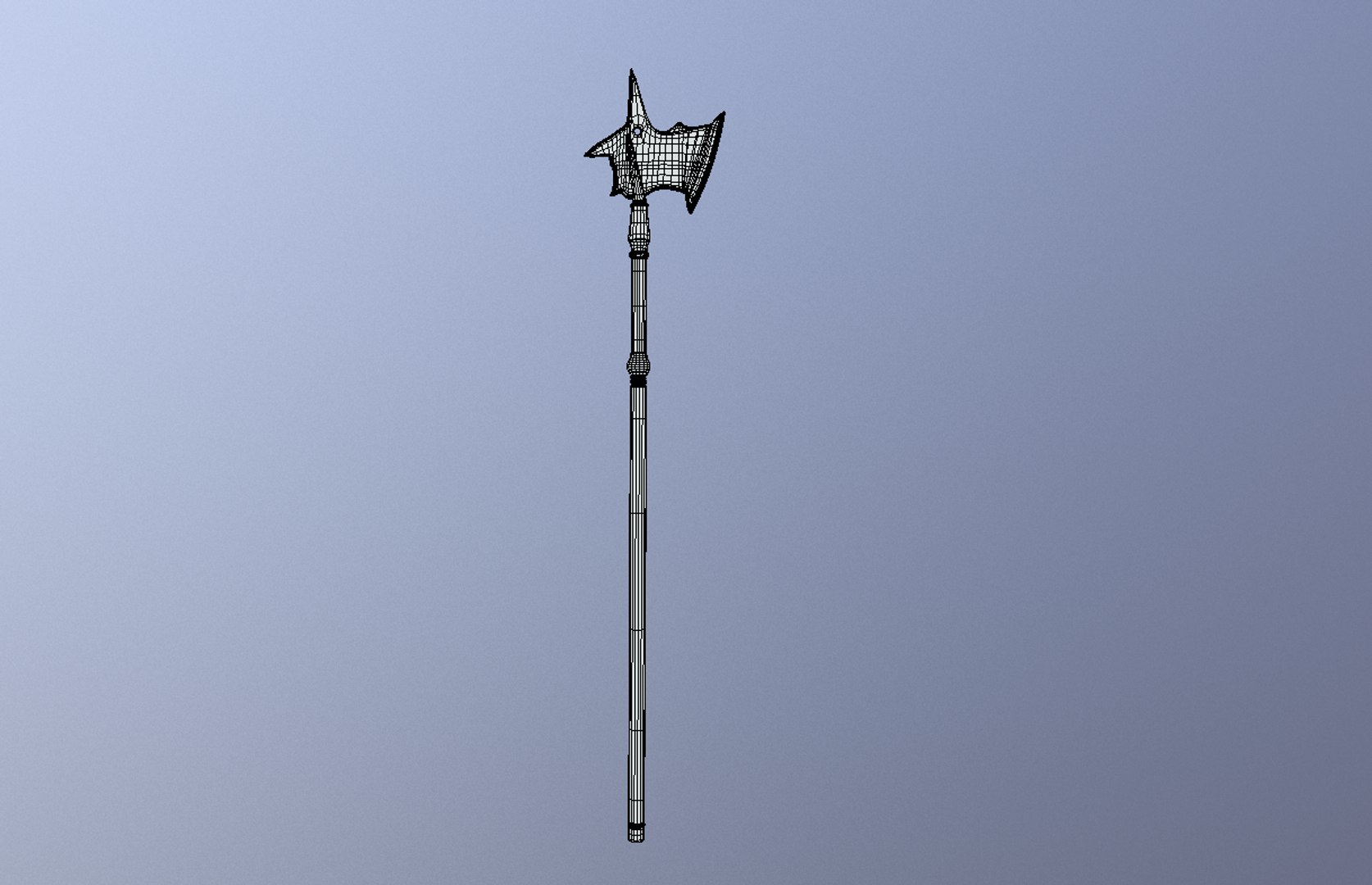 Medieval Halberd Model - TurboSquid 1256485