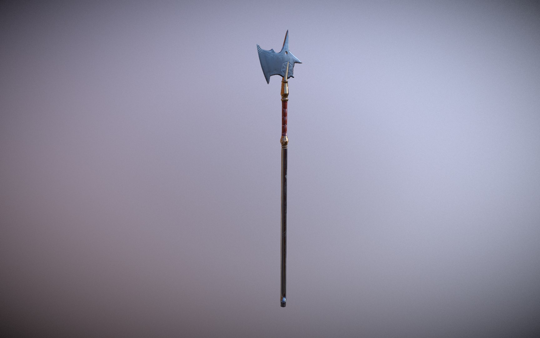 Medieval Halberd Model - TurboSquid 1256485