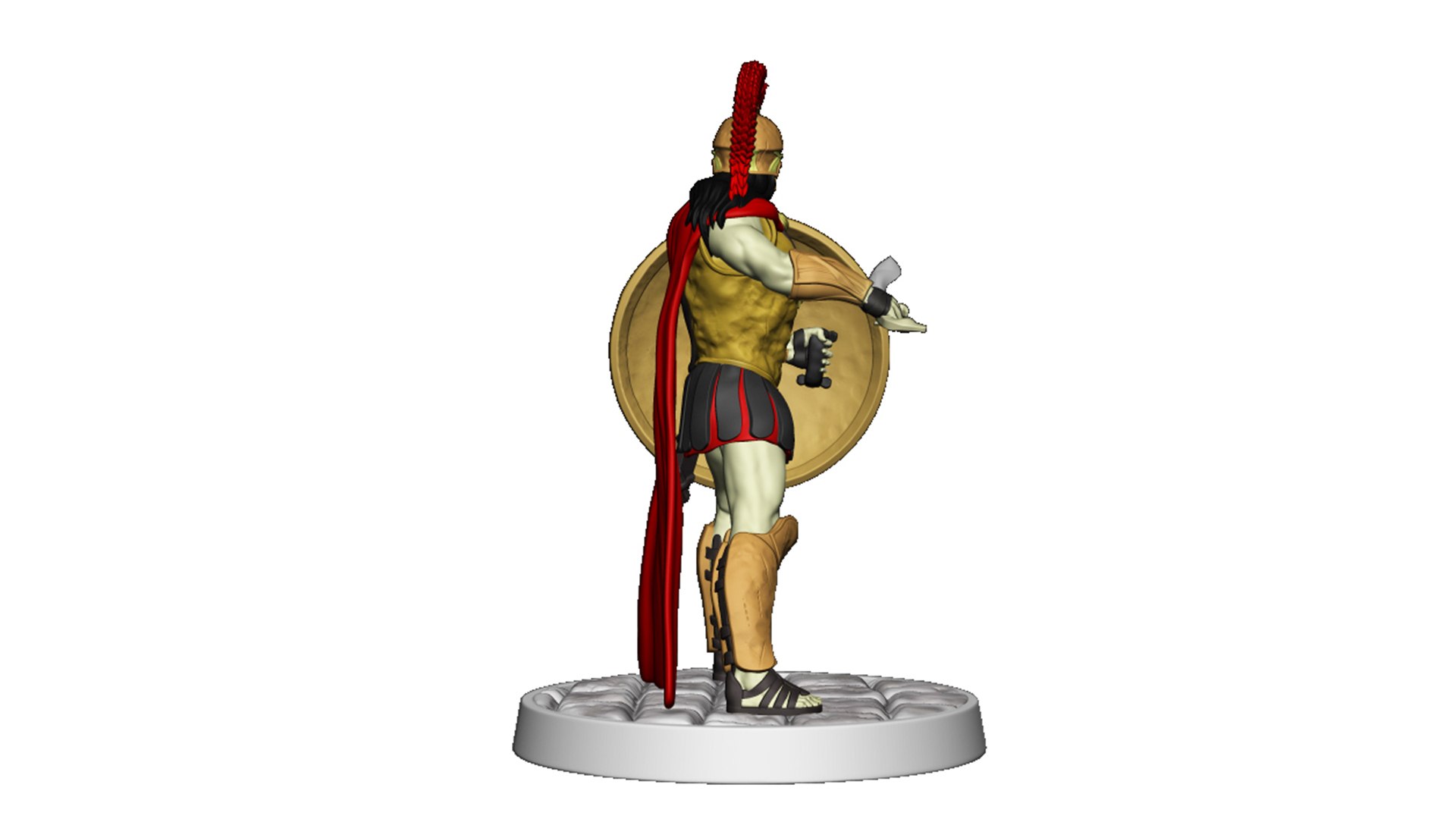 3D Model Spartan 5 Third Set Heavy Spartan Army - TurboSquid 2312809