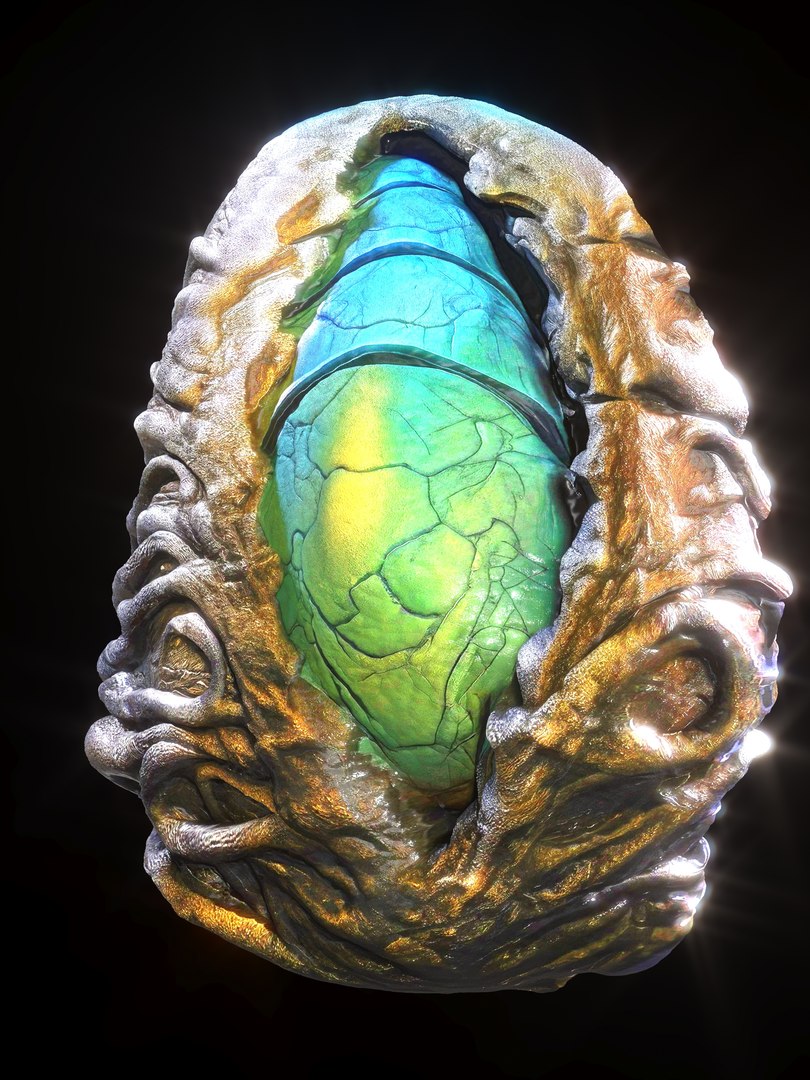 Alien Eggs Life Form Pack 3D - TurboSquid 2171991