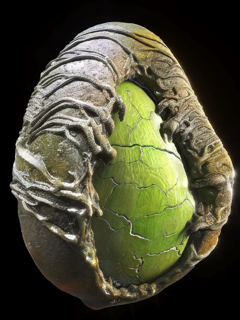 Alien Eggs Life Form Pack 3D - TurboSquid 2171991