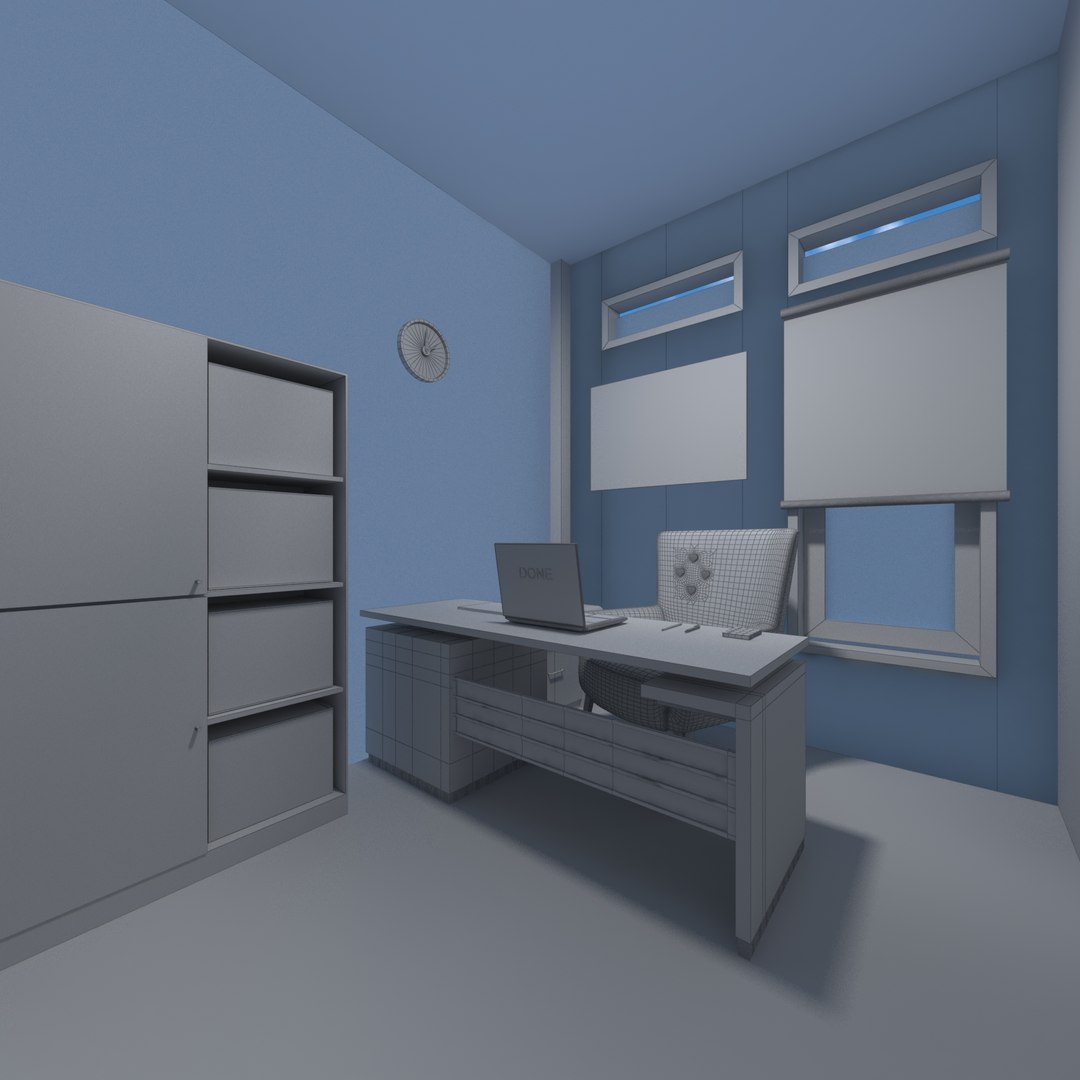 3D Small School Office - TurboSquid 1889063