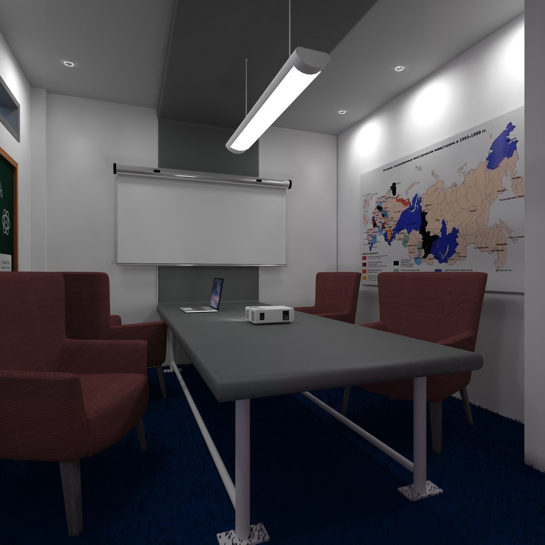 3D Small School Office - TurboSquid 1889063
