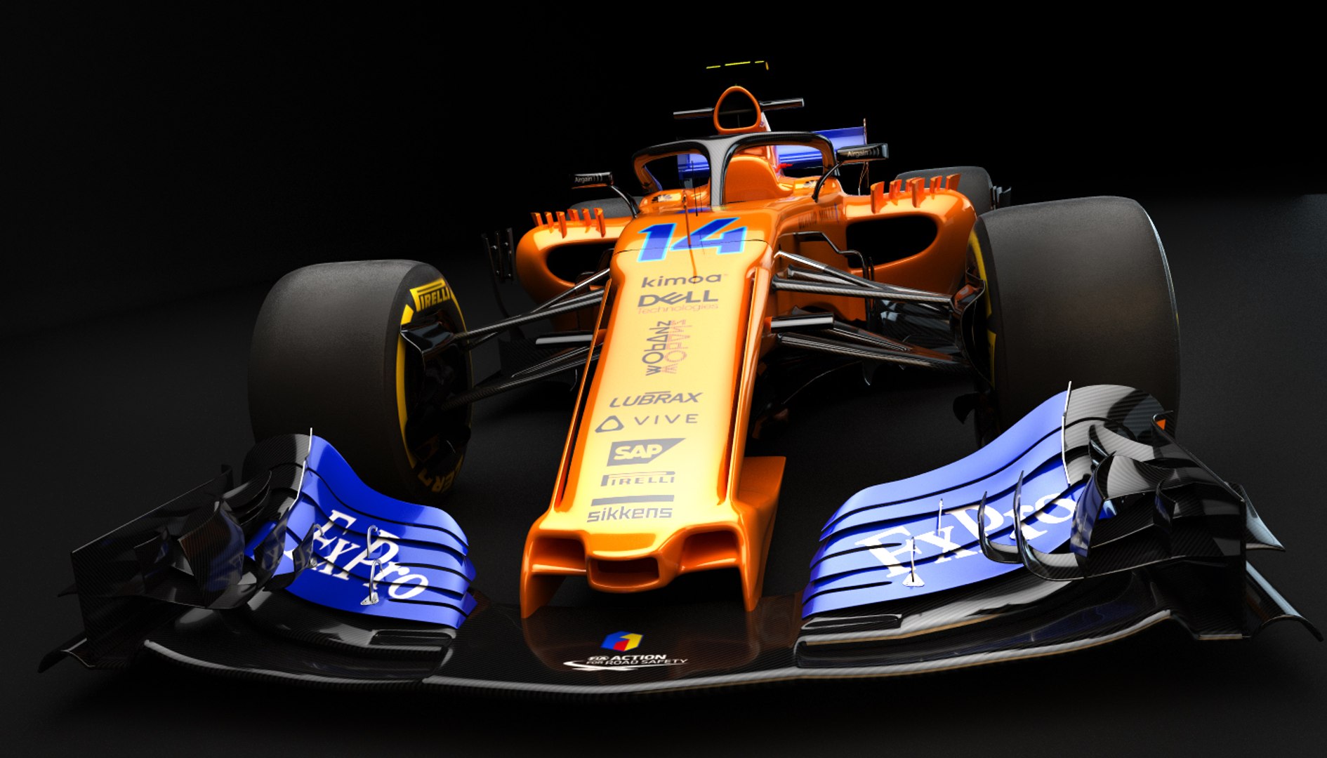 Mclaren Mcl33 2018 Model - TurboSquid 1348673