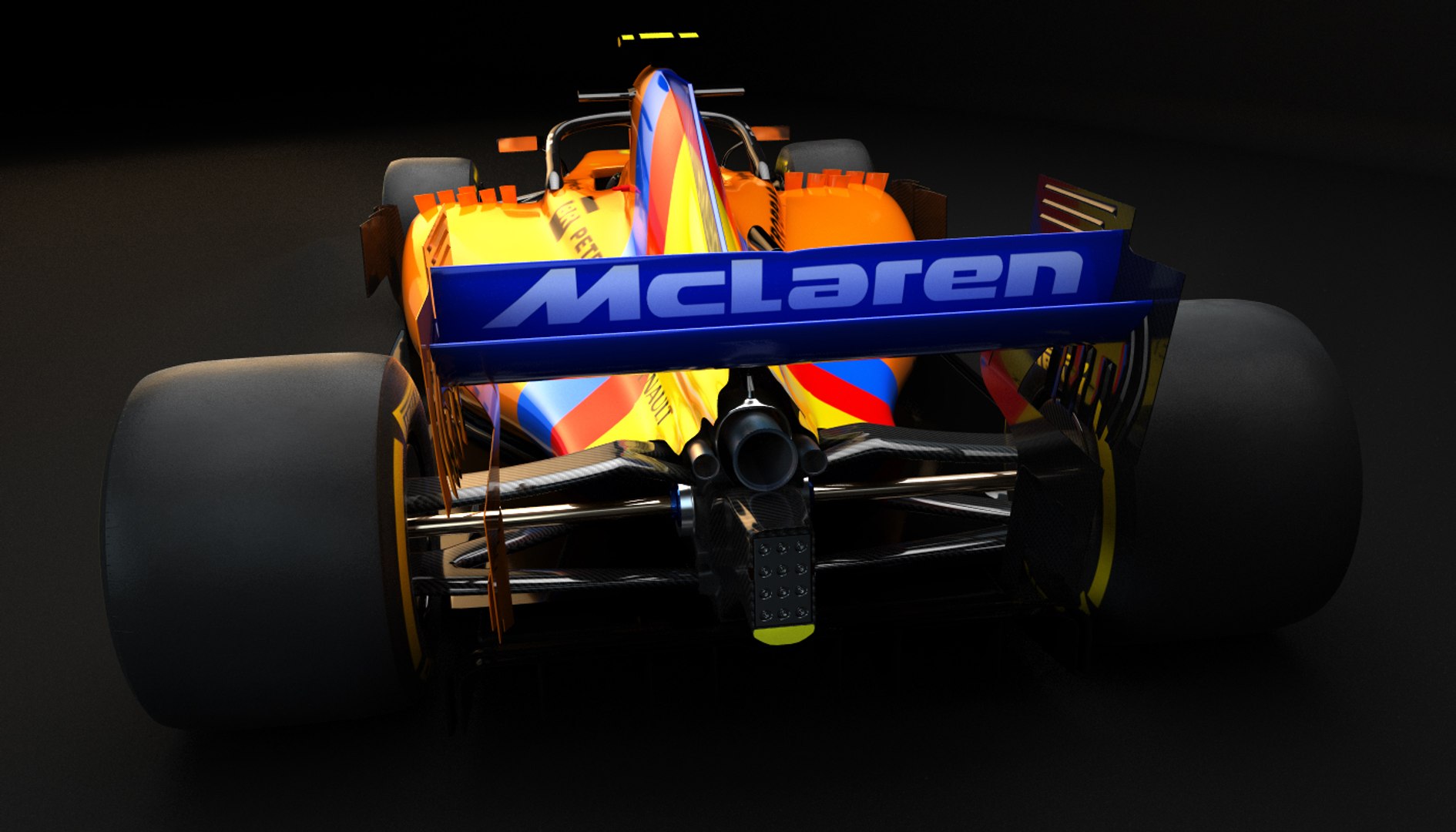 Mclaren Mcl33 2018 Model - TurboSquid 1348673