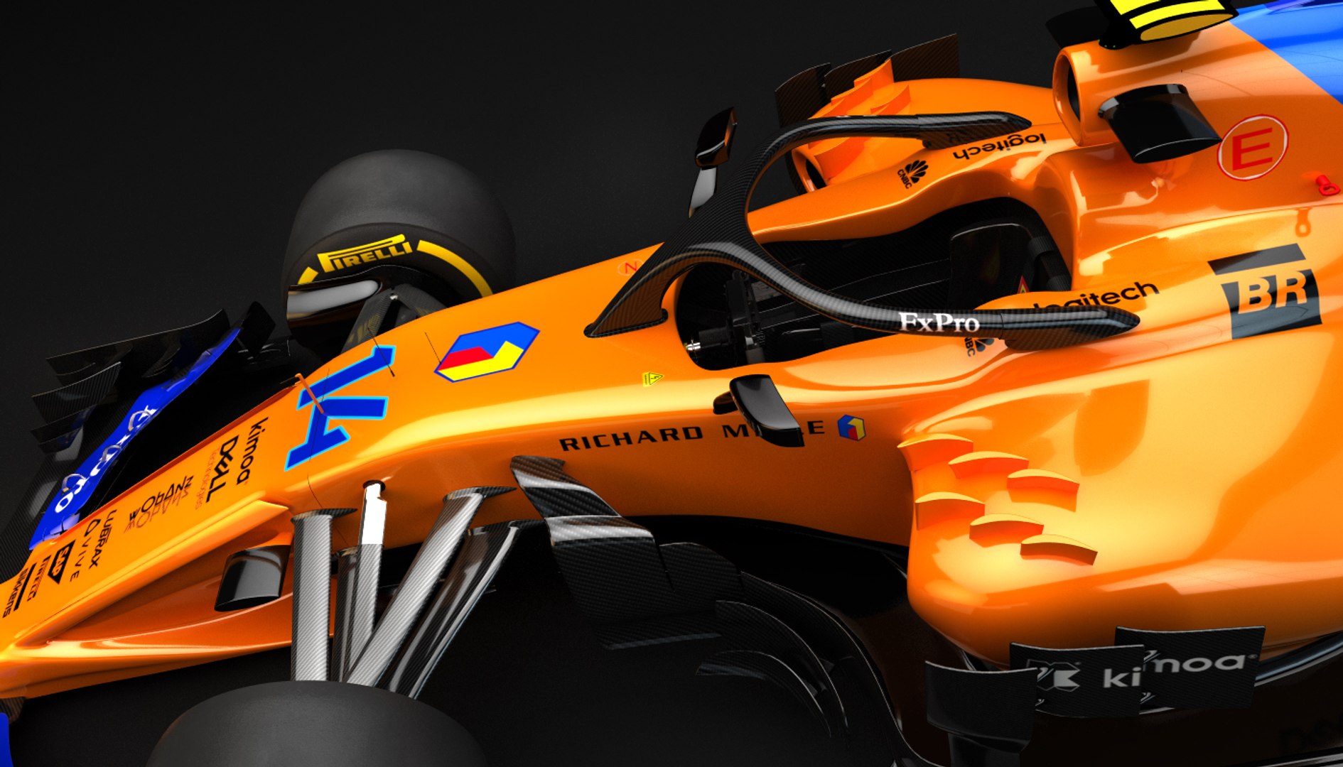 Mclaren Mcl33 2018 Model - TurboSquid 1348673