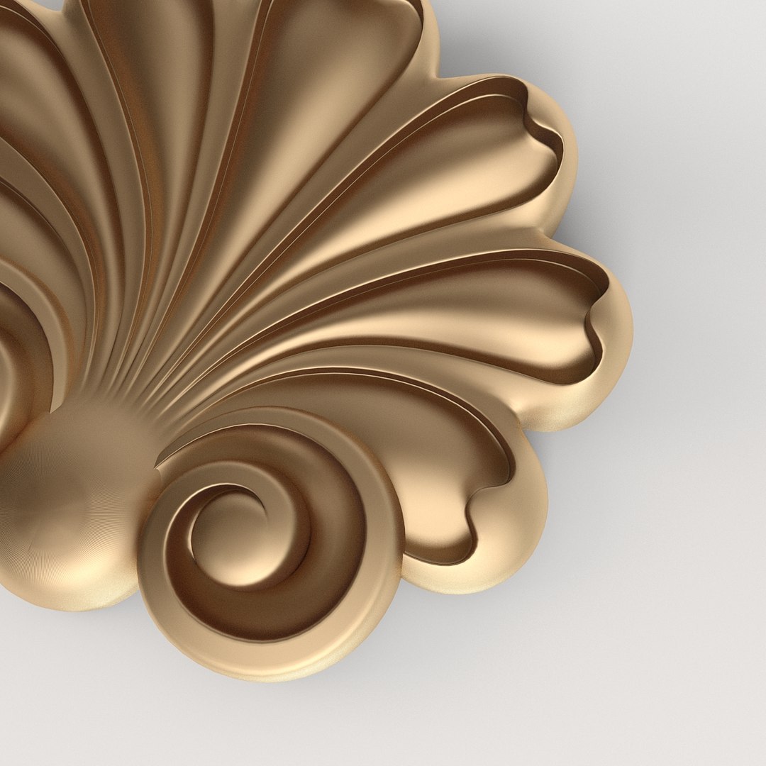 3ds Max Carved Shell
