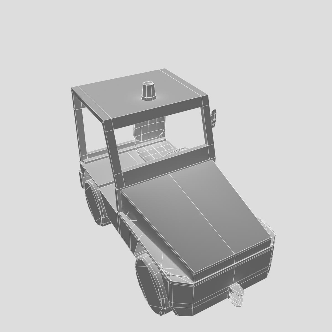 3D Aircraft Tug Basic Model - TurboSquid 1189035
