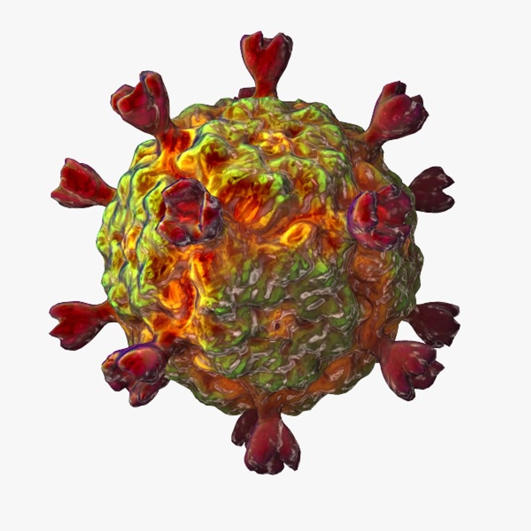 3d Model Of Spiroplasma Virus
