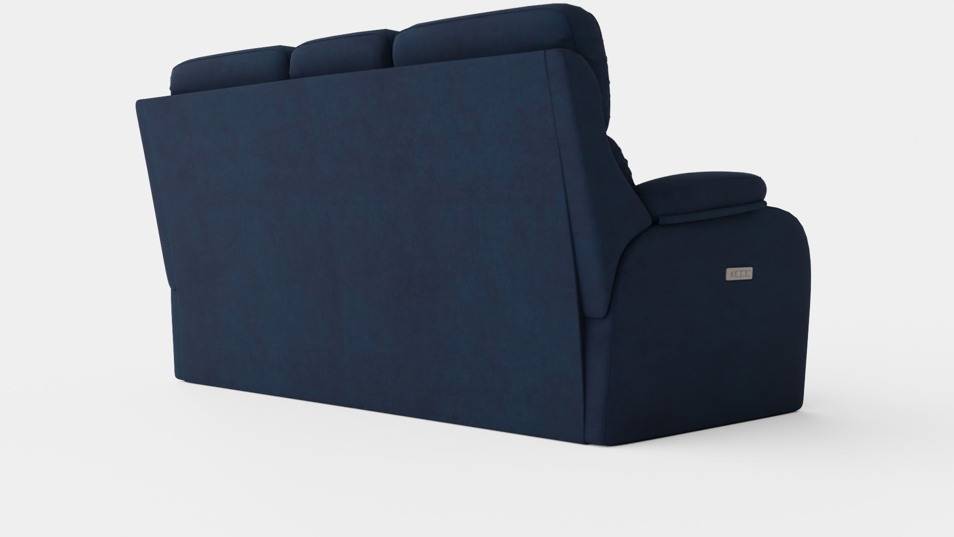 Plush Indigo Sofa 3D Model - TurboSquid 2293213