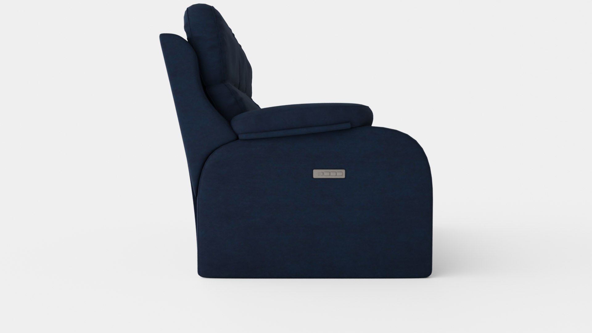 Plush Indigo Sofa 3D Model - TurboSquid 2293213