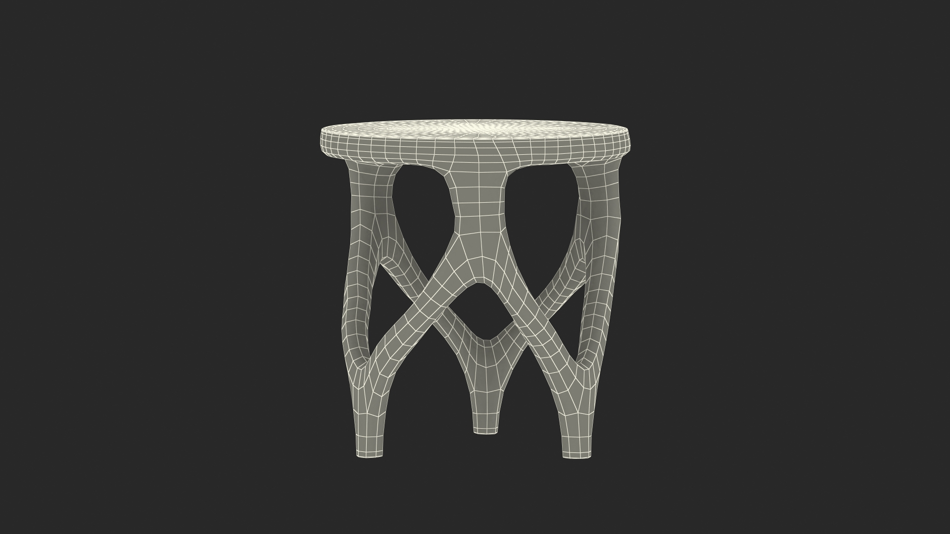 Modern Red Table 3D Model - TurboSquid 2003387