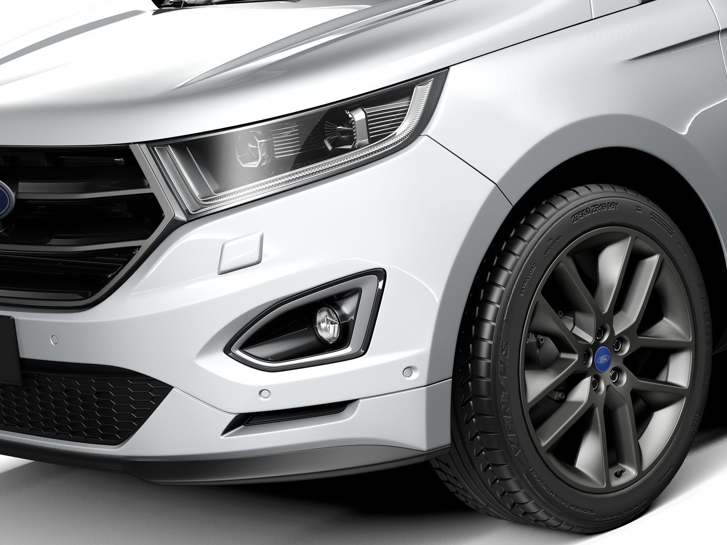 3D Ford Edge Sport 2017 Model - TurboSquid 2222040