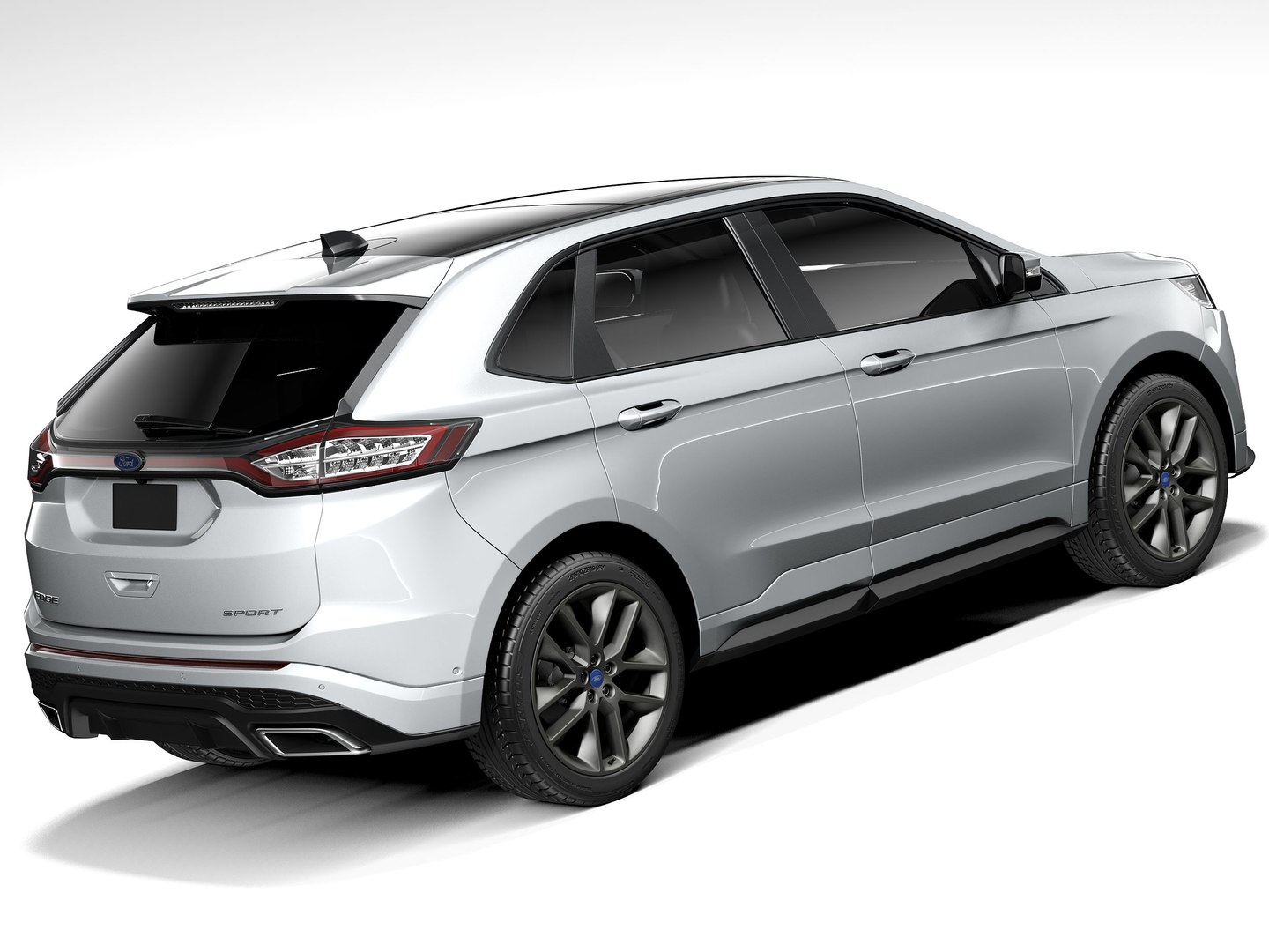 3D Ford Edge Sport 2017 Model - TurboSquid 2222040