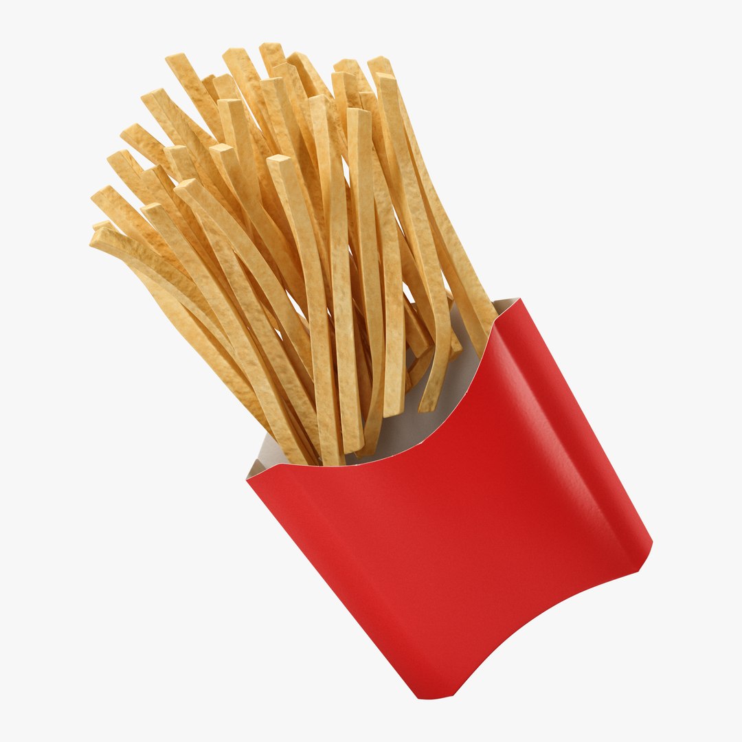 3D Fast Food Set 02 Model - TurboSquid 2369001