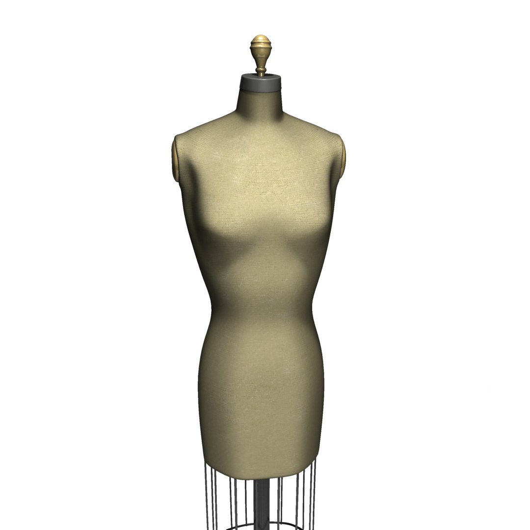 Dress Form 3d Obj