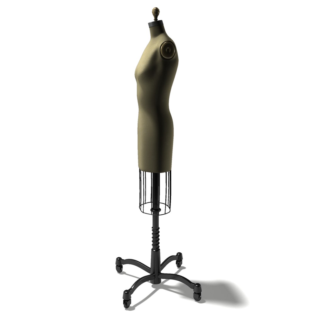 Dress Form 3d Obj