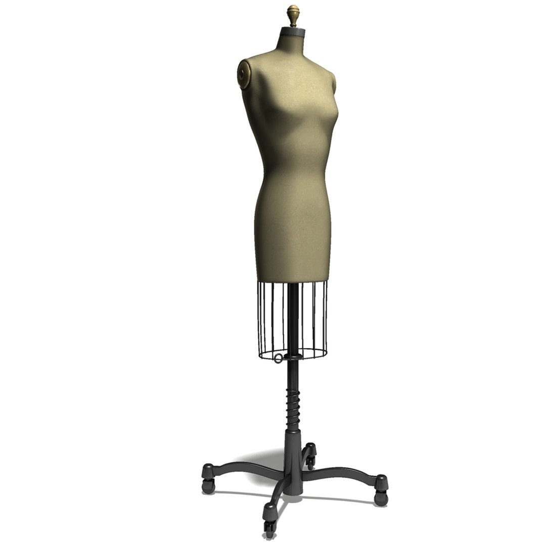 Dress Form 3d Obj