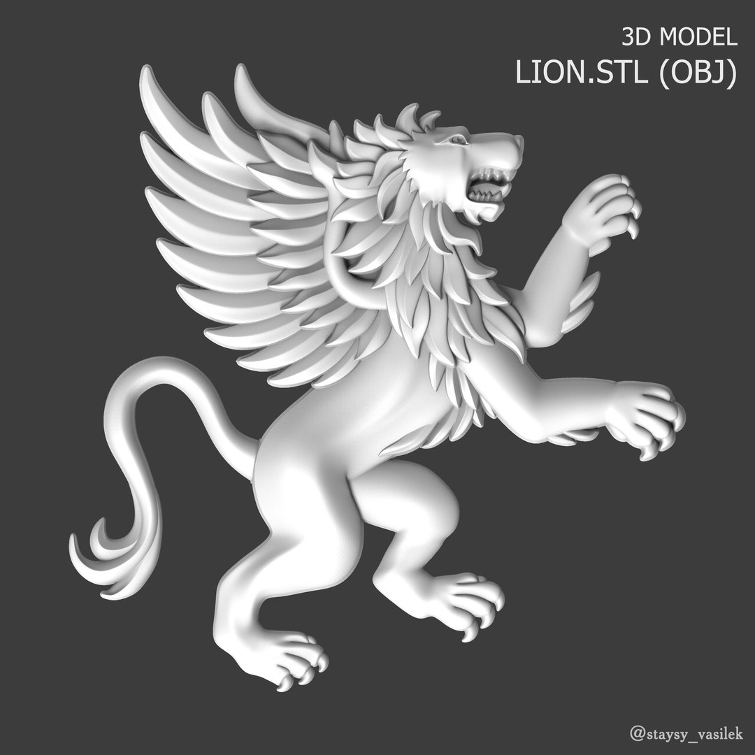 Lion Model - TurboSquid 1745951