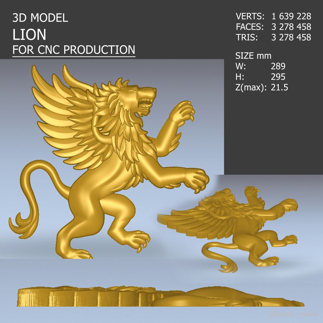 Lion Model - TurboSquid 1745951
