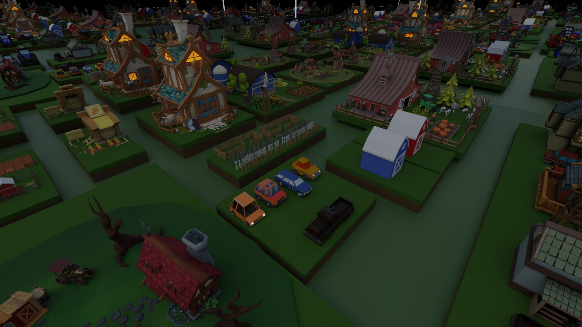 3D LEVEL DESIGN Over 100 Models Model - TurboSquid 2173246