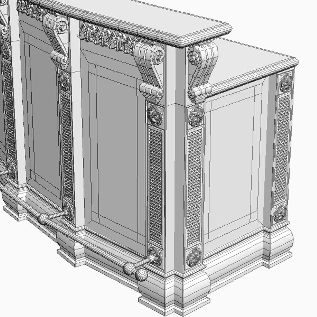 kitchen bar details max