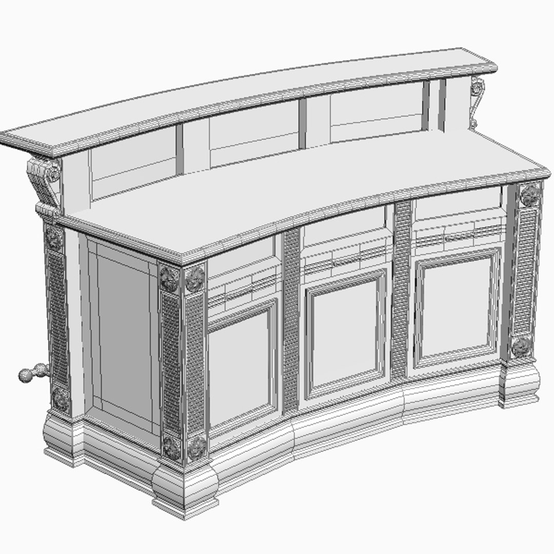 kitchen bar details max