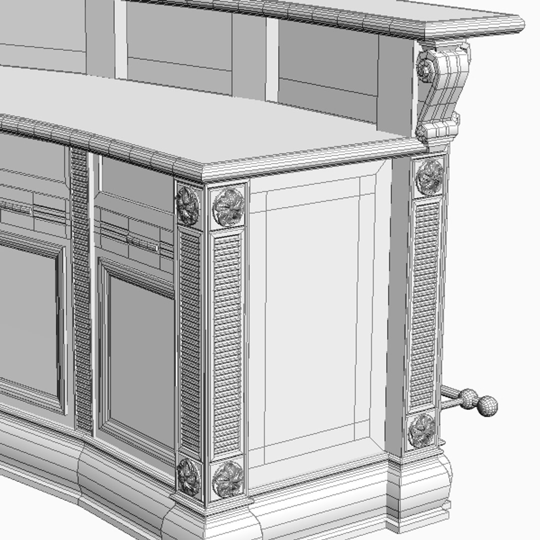 kitchen bar details max