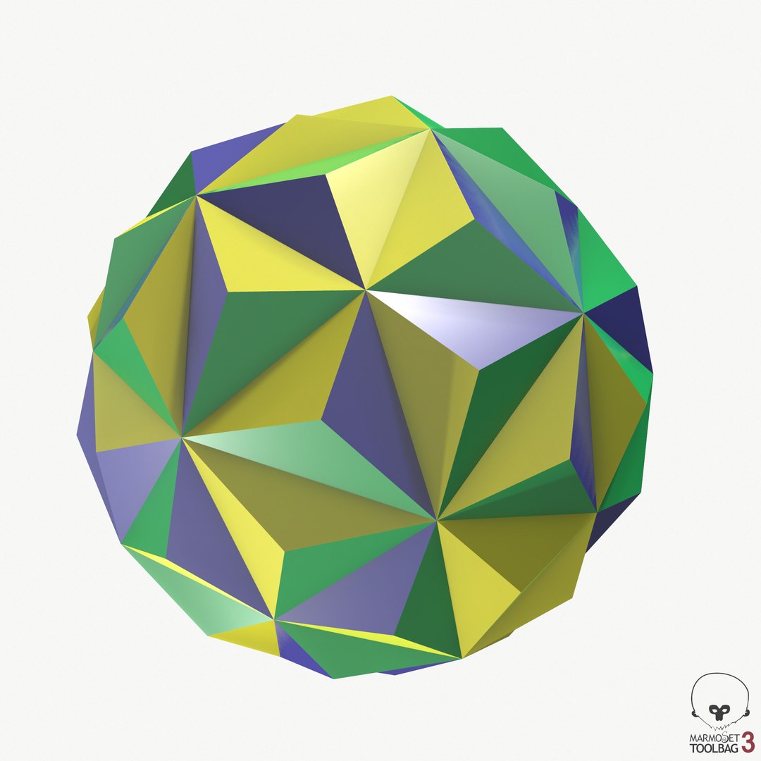 Obj Abstract Soccer Ball