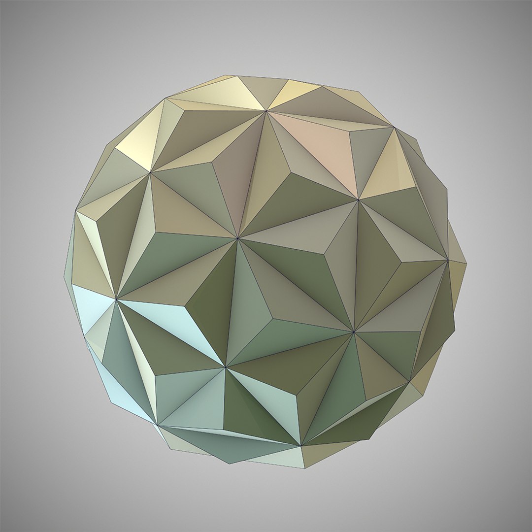 Obj Abstract Soccer Ball