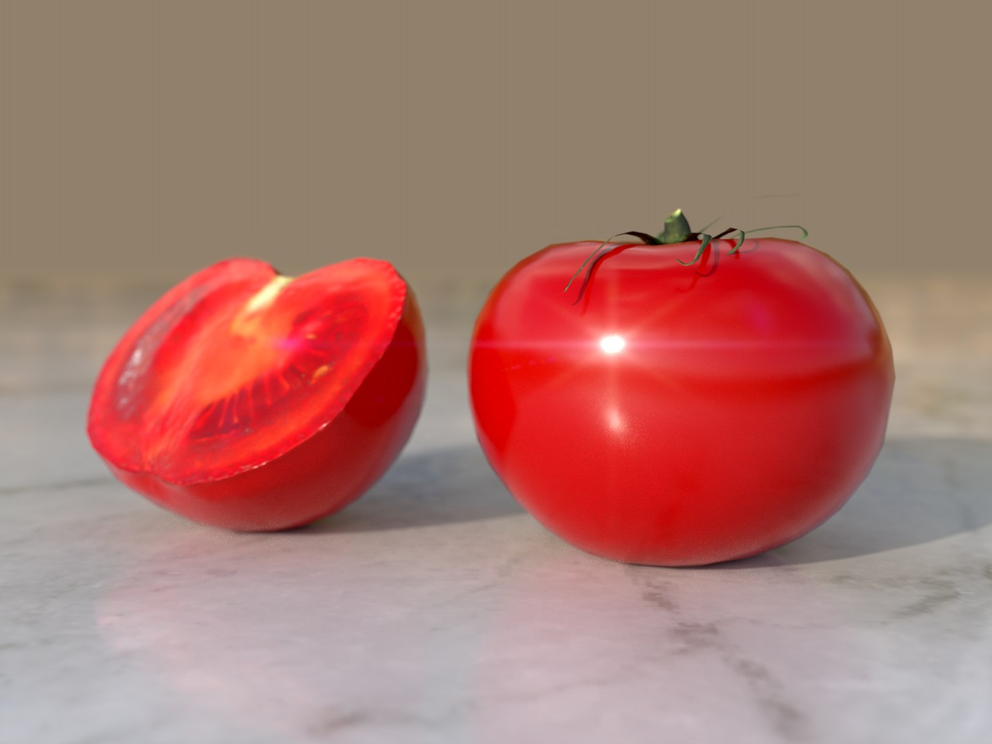 3D Tomato Model - TurboSquid 2184822