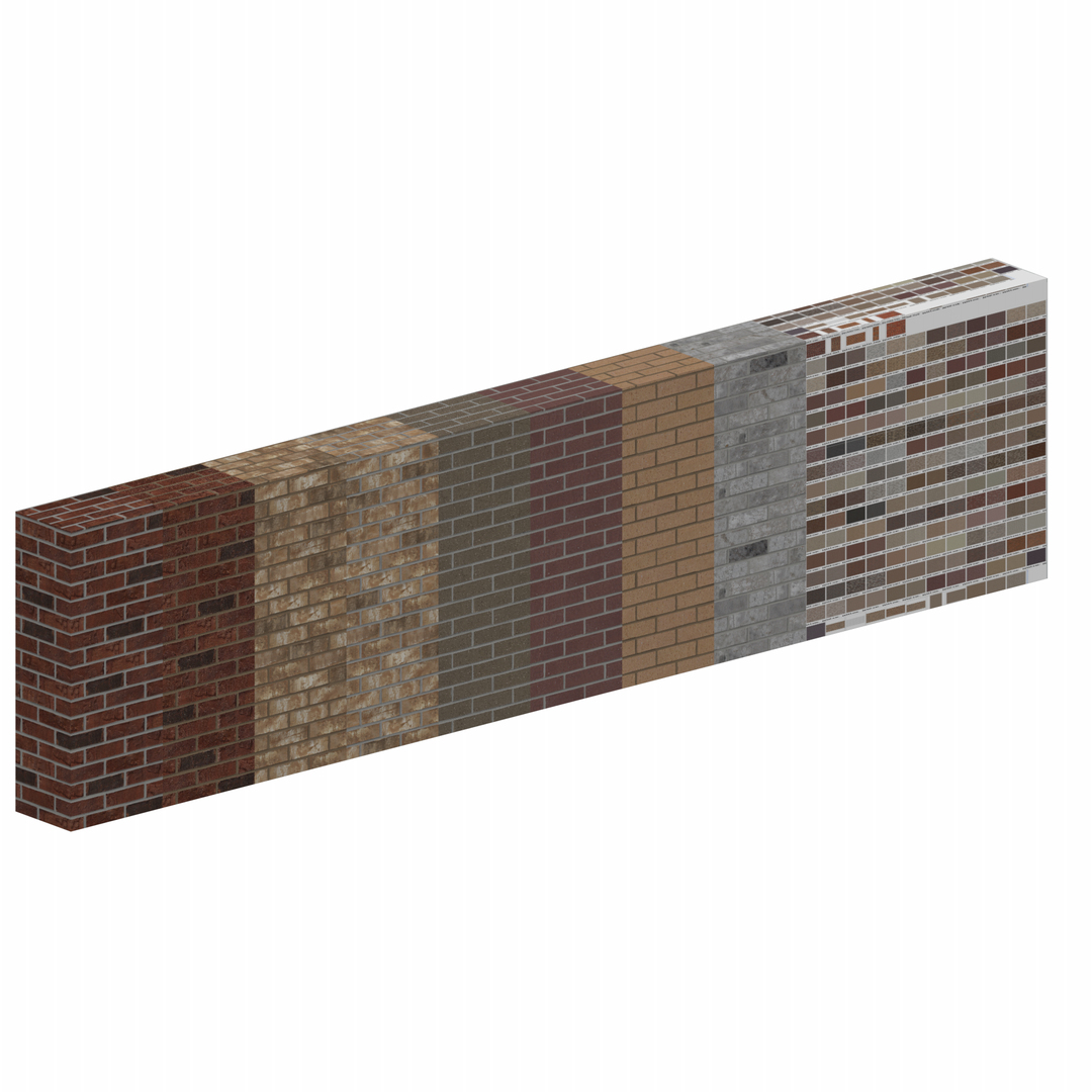 large brick maps 3d max