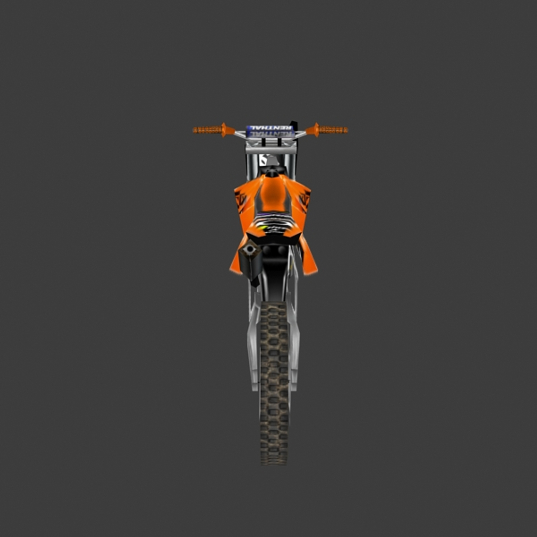 3d Model Dirt Bike