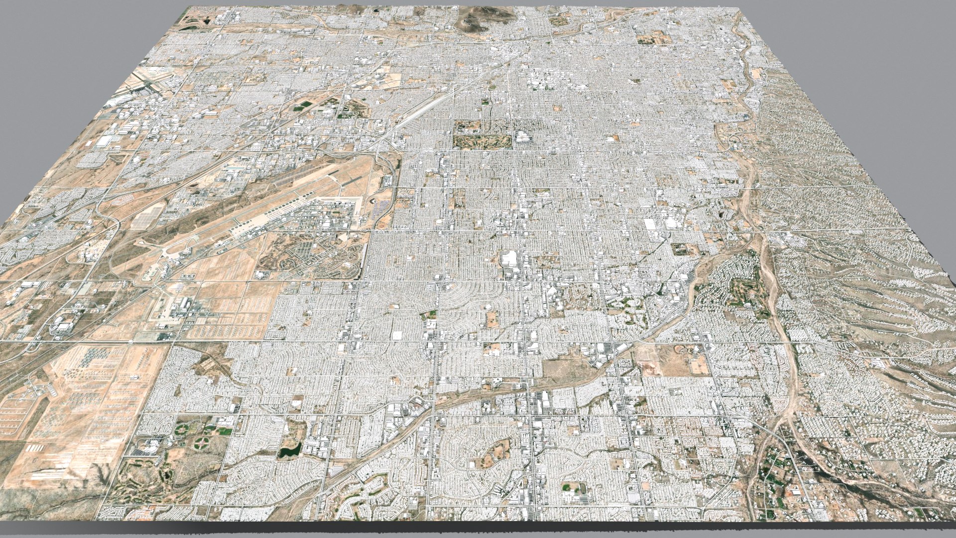 Cityscape Tuson Arizona USA 3D model - TurboSquid 2004036