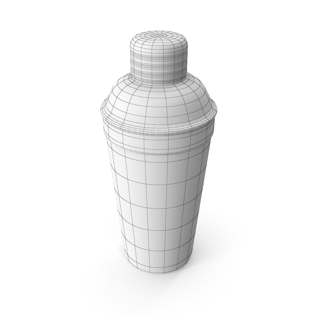 3D Cocktail Shaker Model - TurboSquid 1853570