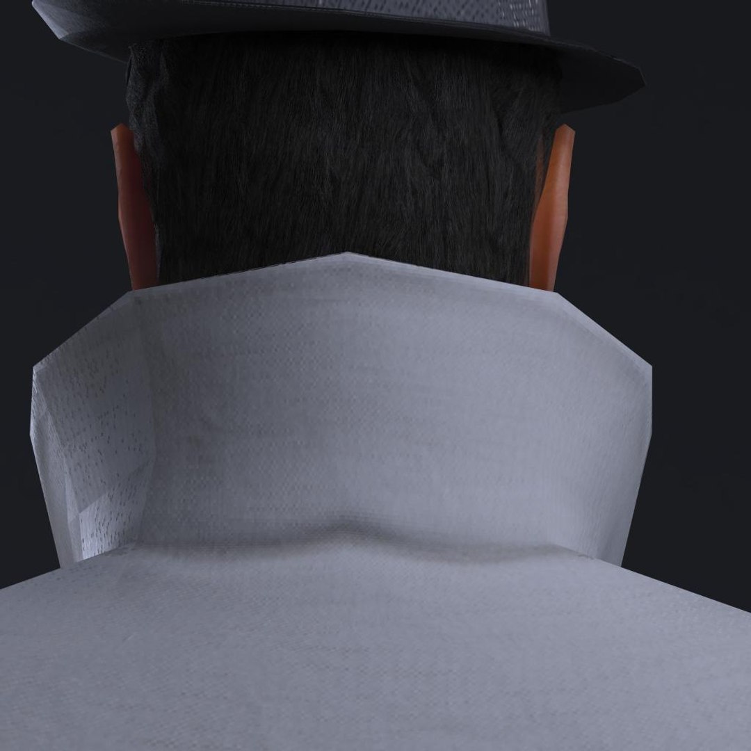 Detective Cloth Zbrush 3d Obj