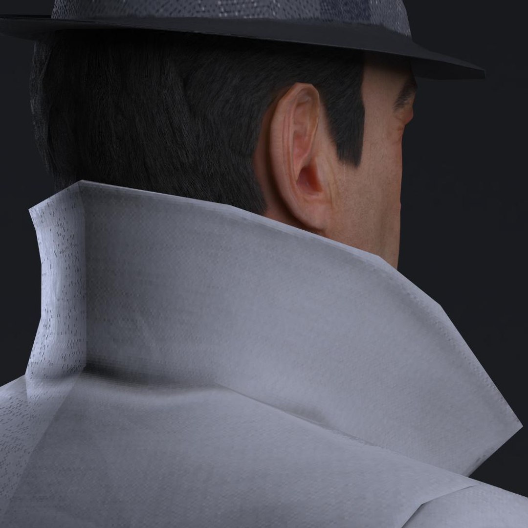 Detective Cloth Zbrush 3d Obj