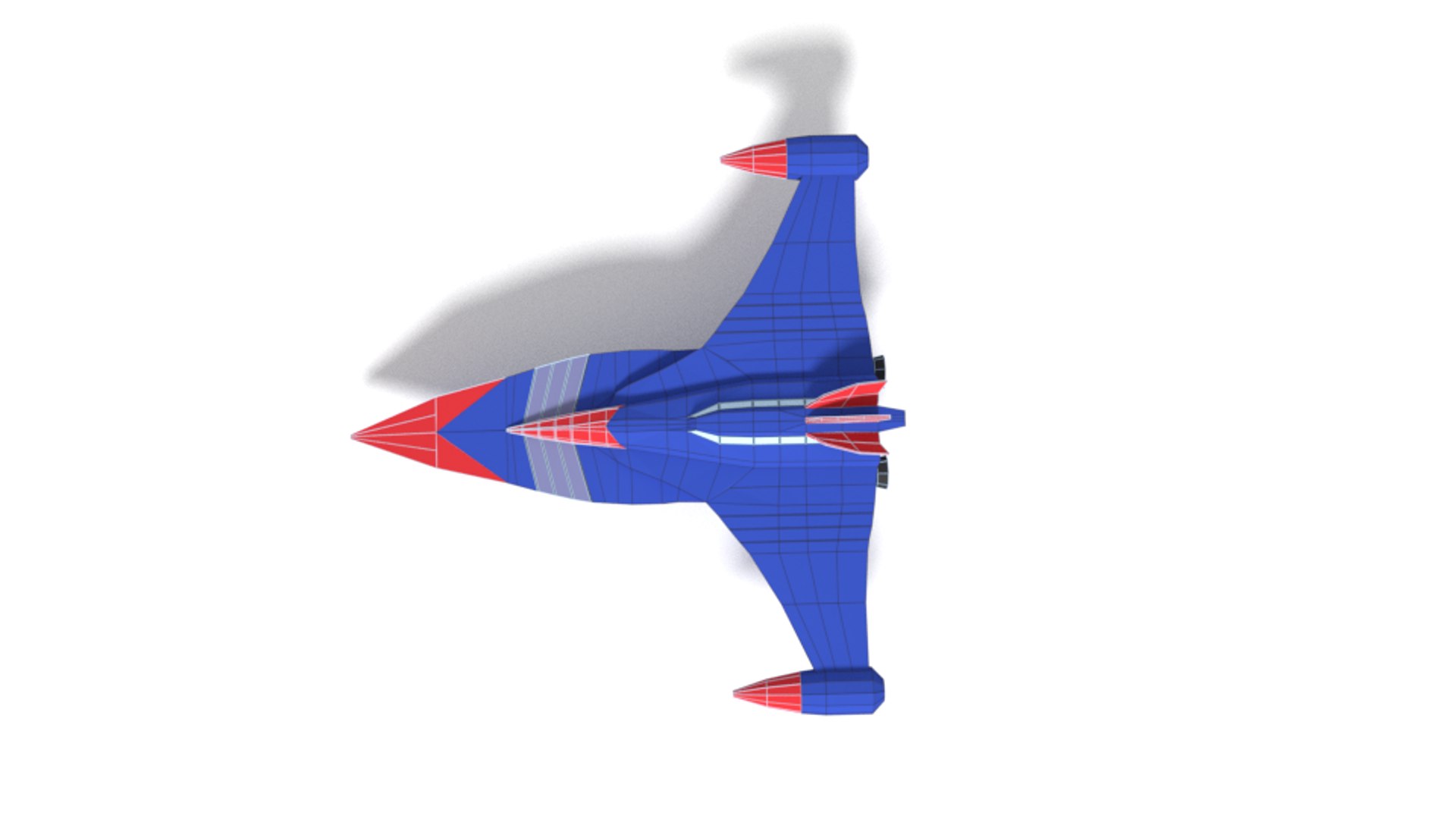 God Phoenix Spaceship Model - TurboSquid 1443000