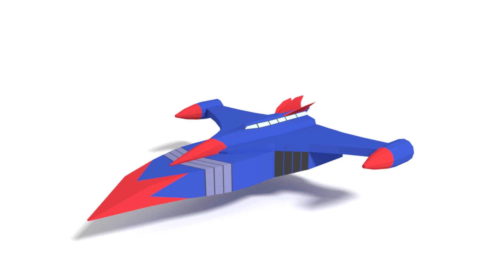 God Phoenix Spaceship Model - TurboSquid 1443000