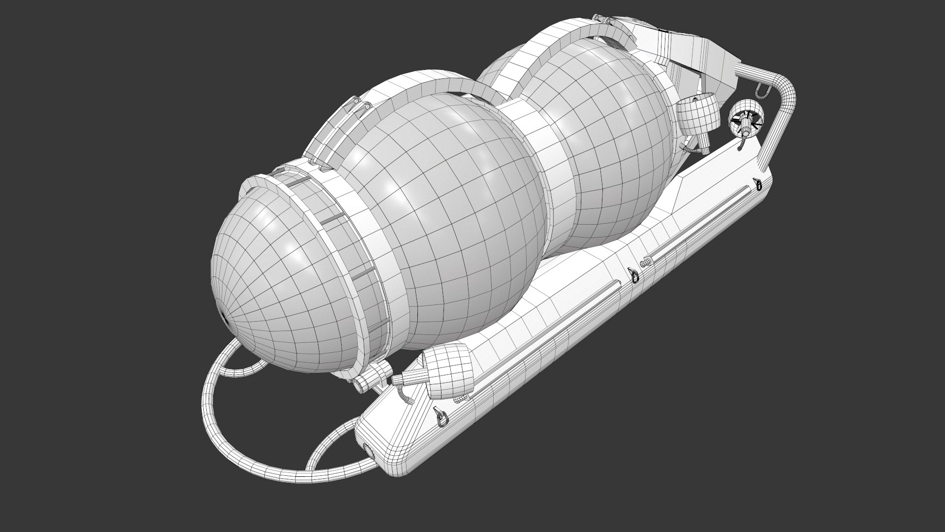 Mini Aurora Submarine 3D Model - TurboSquid 1650341