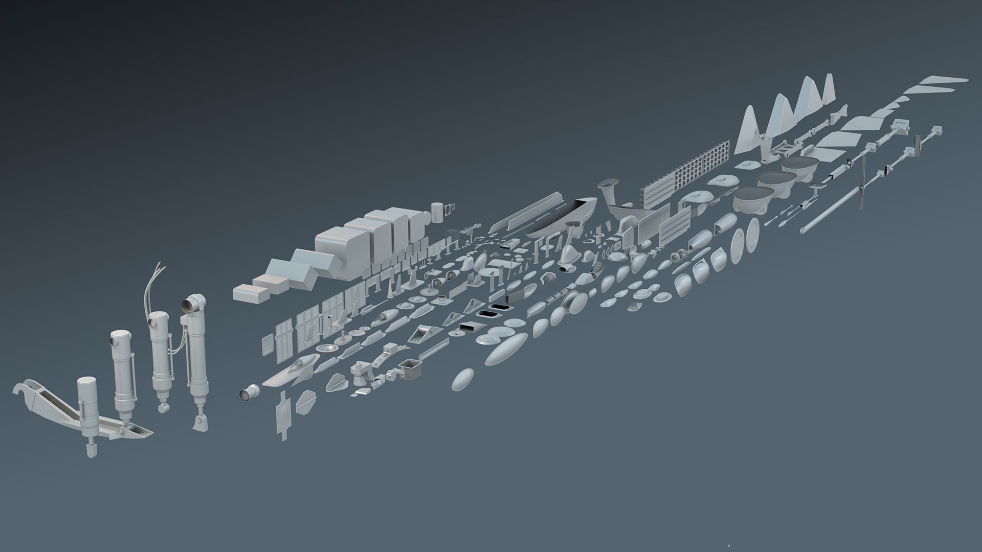 3D Hard Surface Library Bolts - TurboSquid 1581159