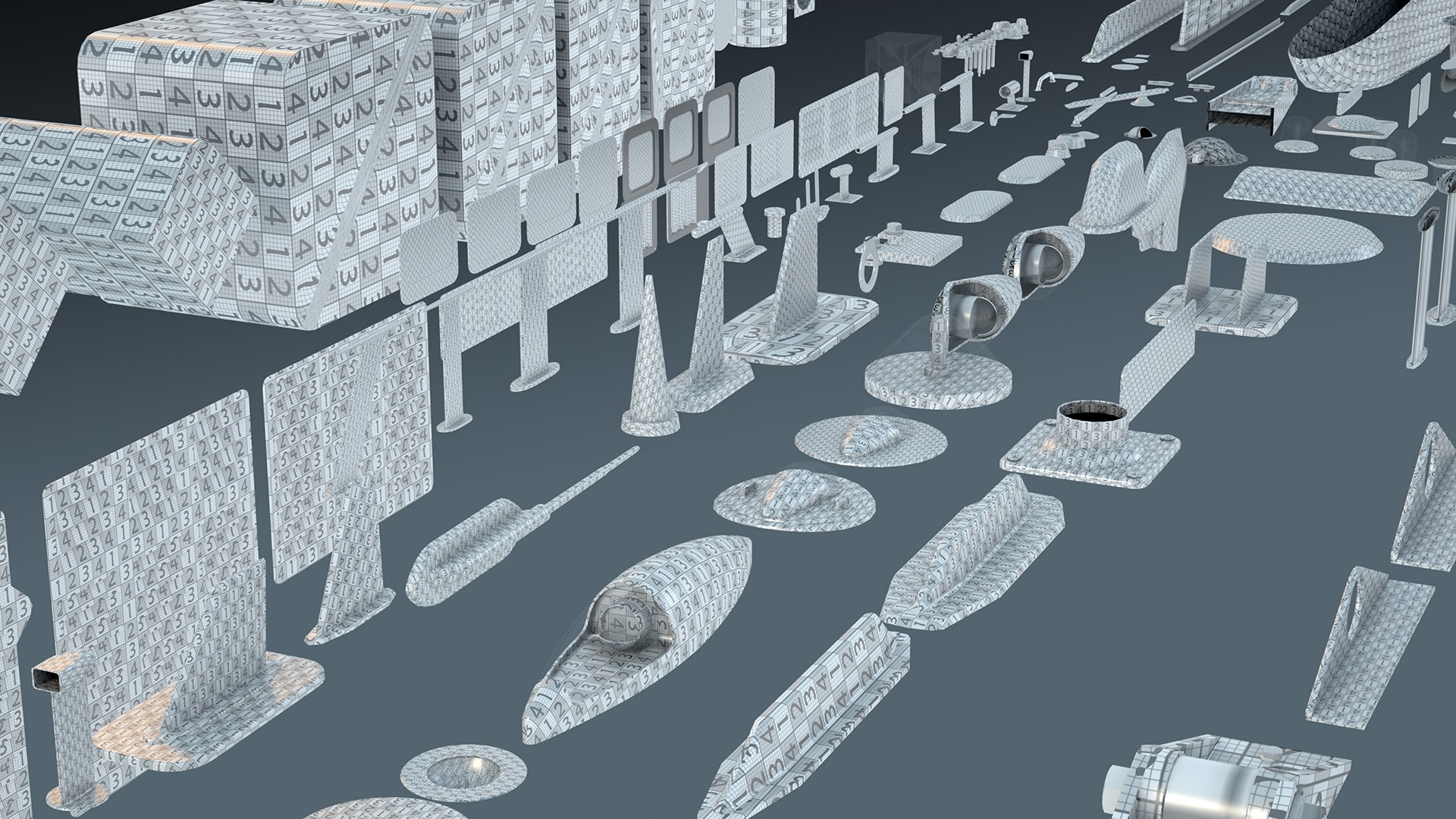 3D Hard Surface Library Bolts - TurboSquid 1581159