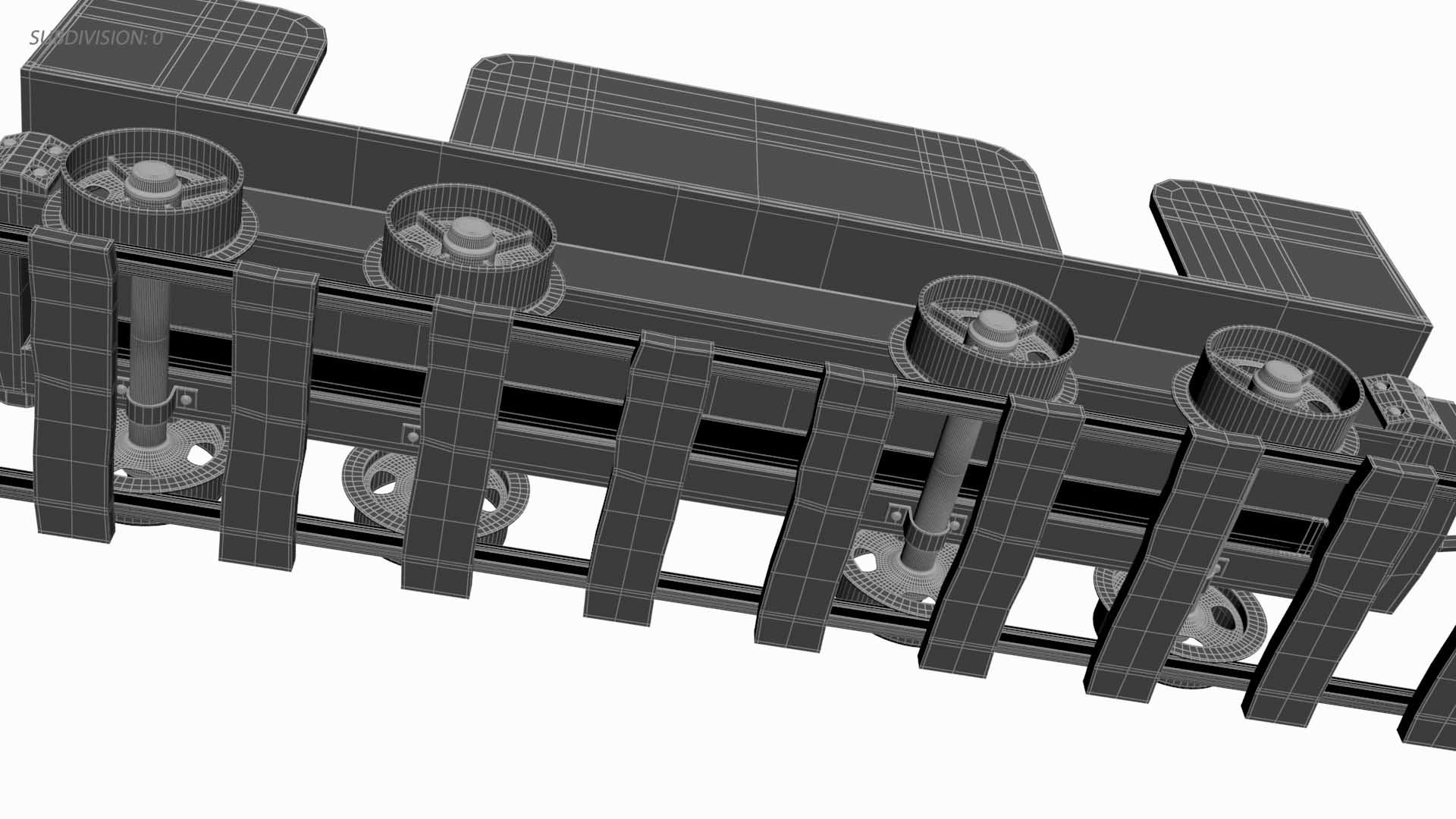 3D Ridable Miniature Railway Train Car Model - TurboSquid 1722080