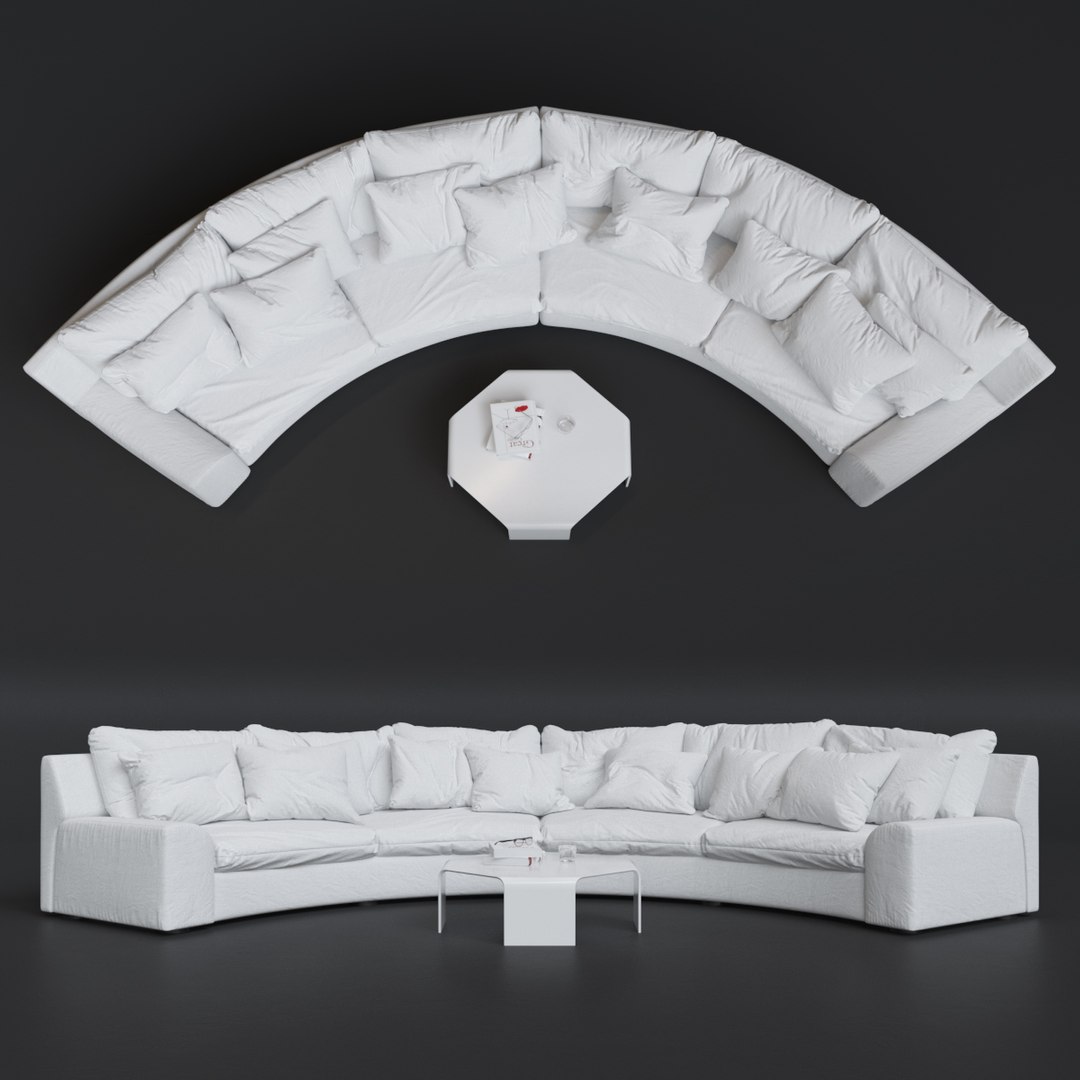 Arflex 3D model - TurboSquid 1276201