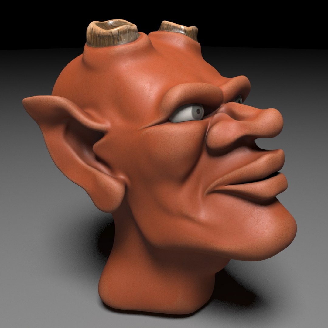 3D Imp Character - TurboSquid 1512626